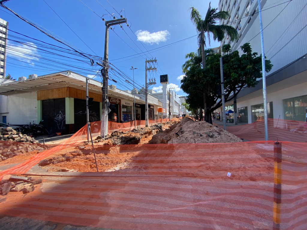 Obra de requalificação da Rua João Pessoa entra em nova fase - Por ...